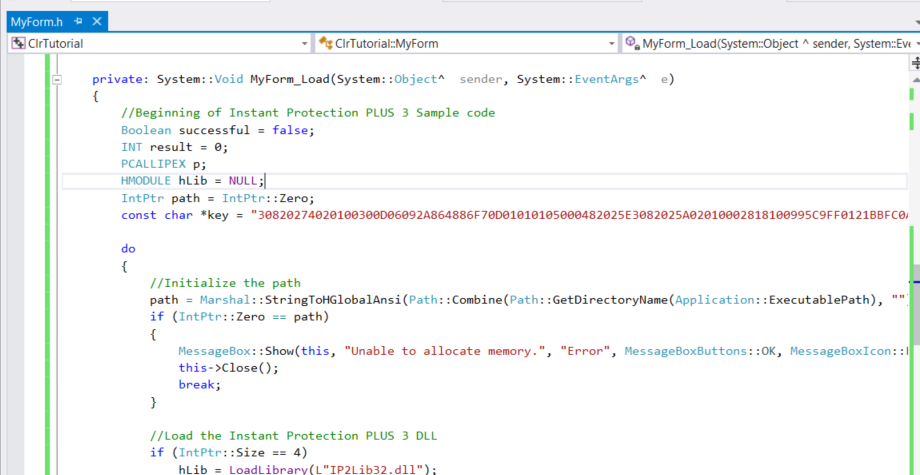 DLL C++ CLR (Late Binding) Sample