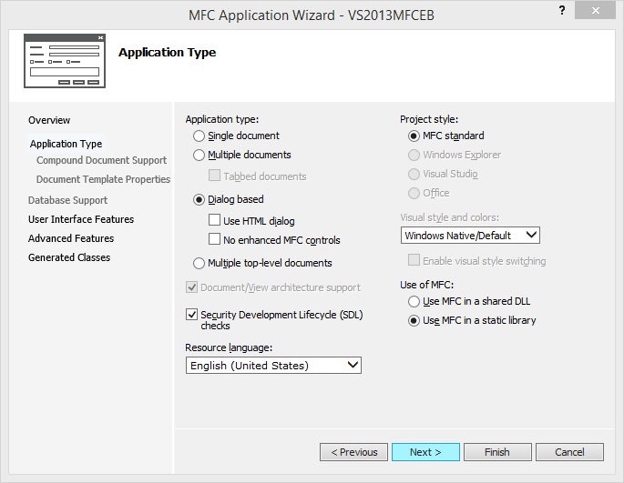 DLL MFC via Early Binding Sample